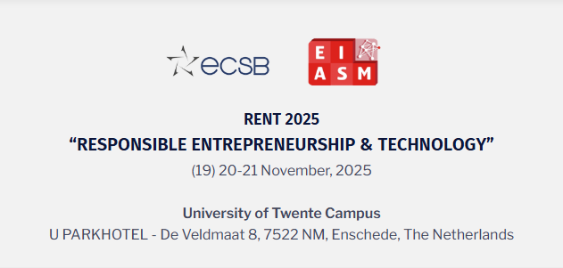 Konferenzbeitrag der Juniorprofessur auf der RENT 2025 in Enschede - ED ...